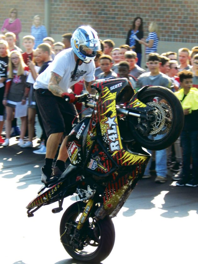 Motorcyclist with a message | News, Sports, Jobs - Tribune Chronicle